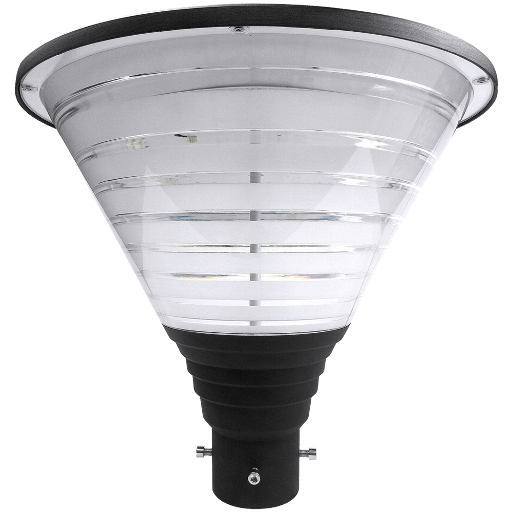 100W LED Hourglass Post Top Light - Commercial LED Post Top Lights ...