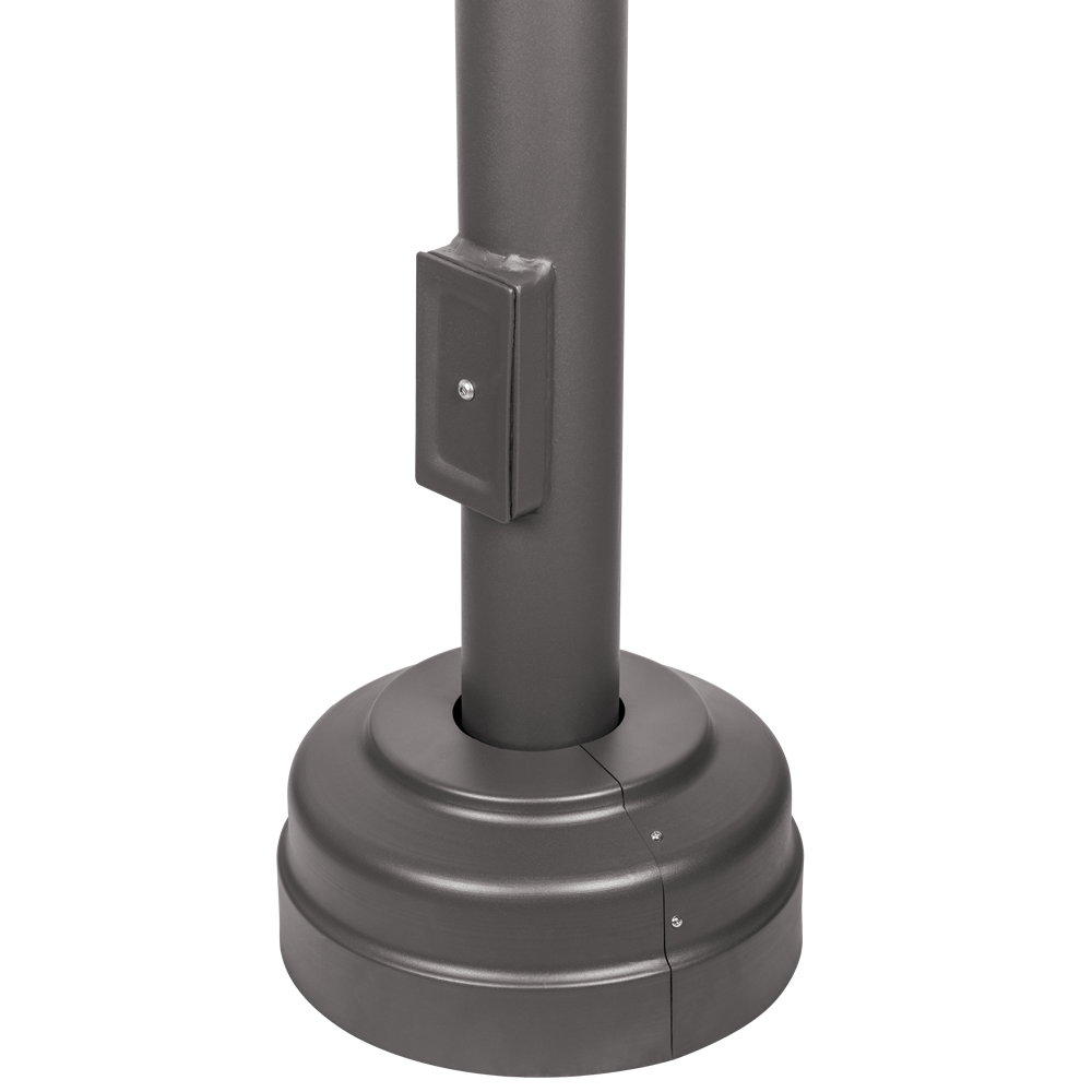 15 FT 4" ROUND STEEL LIGHT POLE – LAPA INDUSTRIES INC